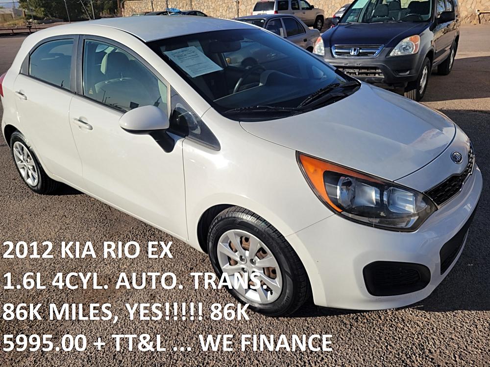 Triangle Motors 2012 Kia Rio 5dr HB Auto EX | Auto dealership in Texas ...