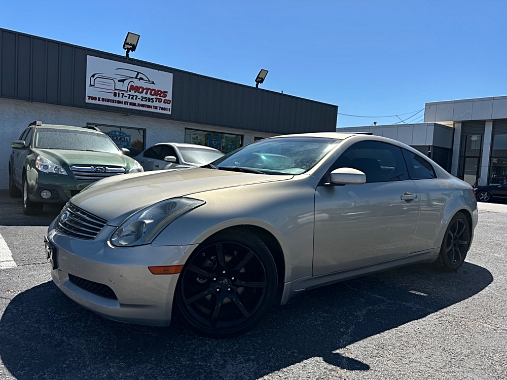 MOTORS TO GO INC, 2004 Infiniti G35 Coupe | Auto dealership in Texas ...