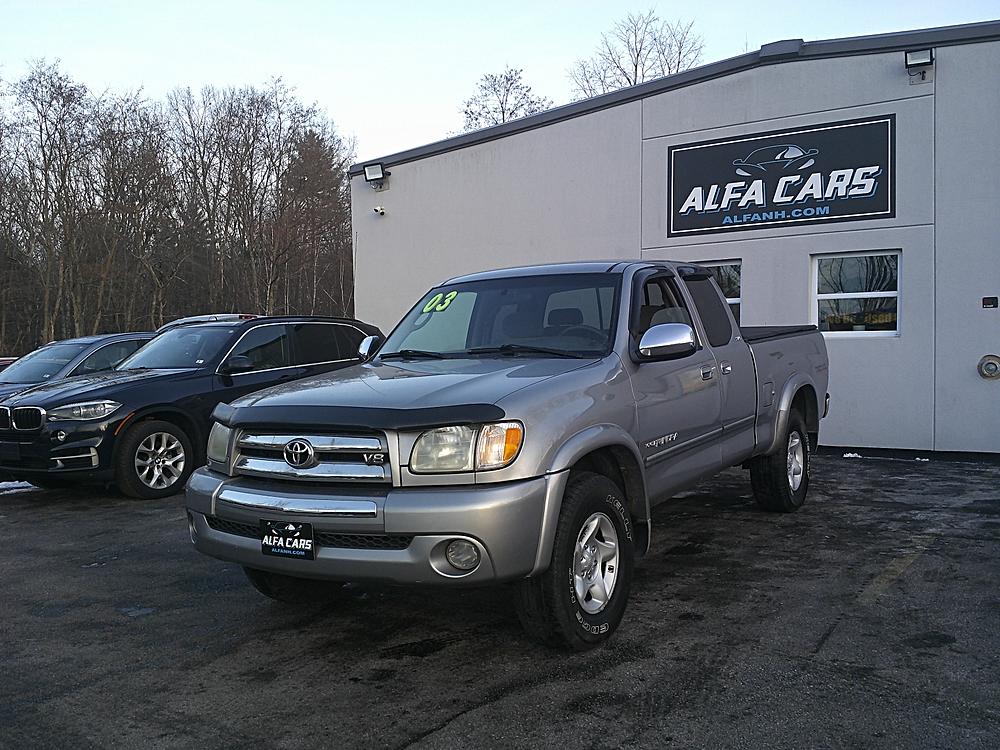 ALFA CARS ALFA-NH.COM 2003 Toyota Tundra AccessCab V8 SR5 4WD Stepside ...