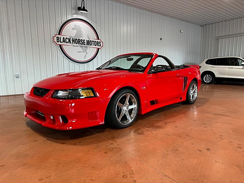 2002 red mustang