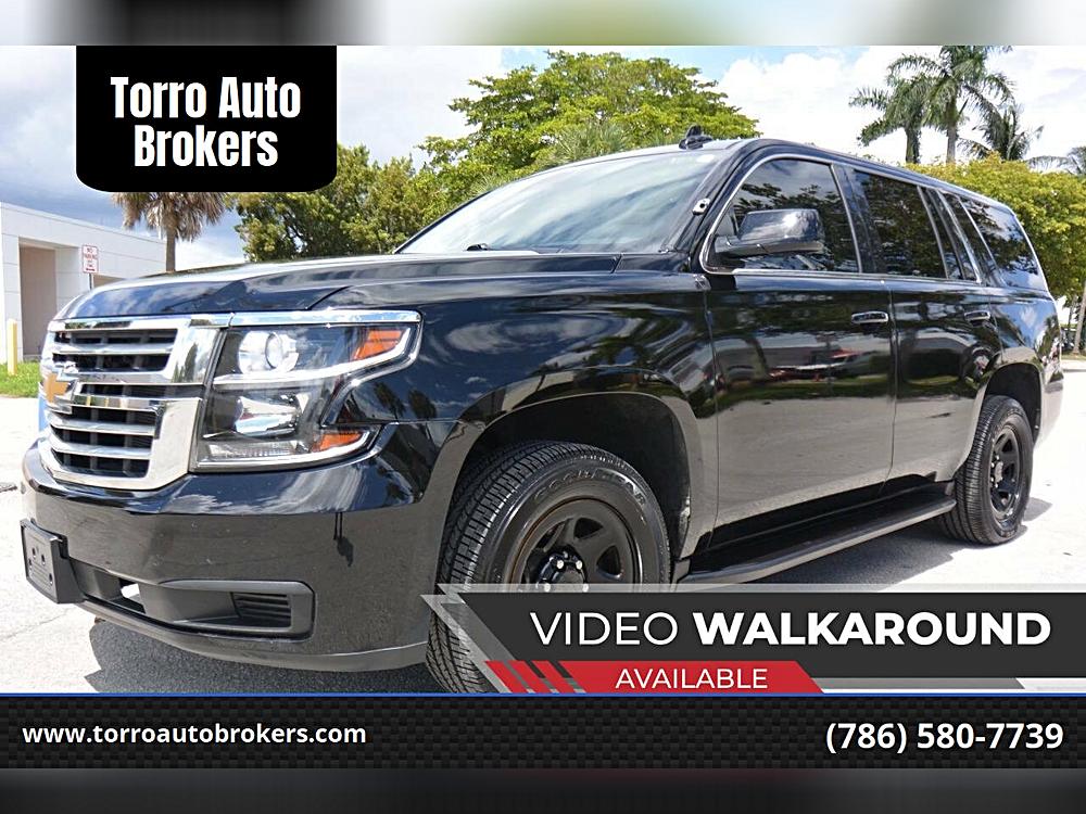 2020 Chevy Chevrolet Tahoe Police PPV 4x4 4WD INTERCEPTOR 9C1