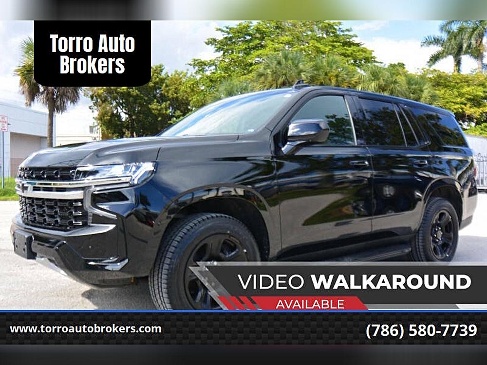 2021 Chevrolet Chevy Tahoe Police PPV INTERCEPTOR PURSUIT 9C1