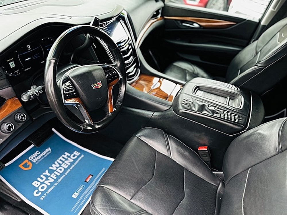 escalade interior 2017