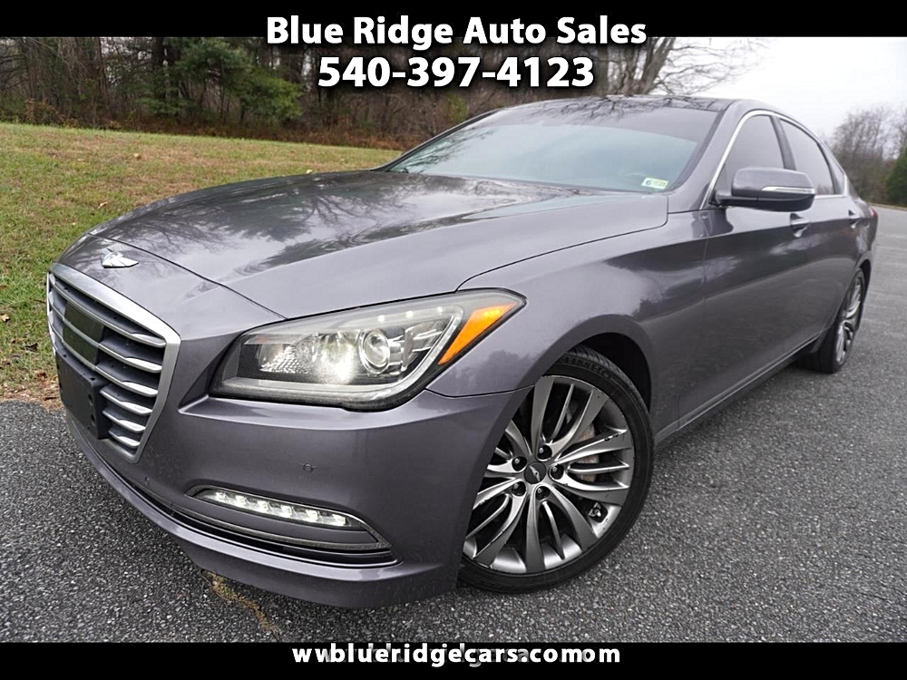 BLUE RIDGE AUTO SALES 2015 Hyundai Genesis 4dr Sdn V8 5.0L RWD | Auto ...