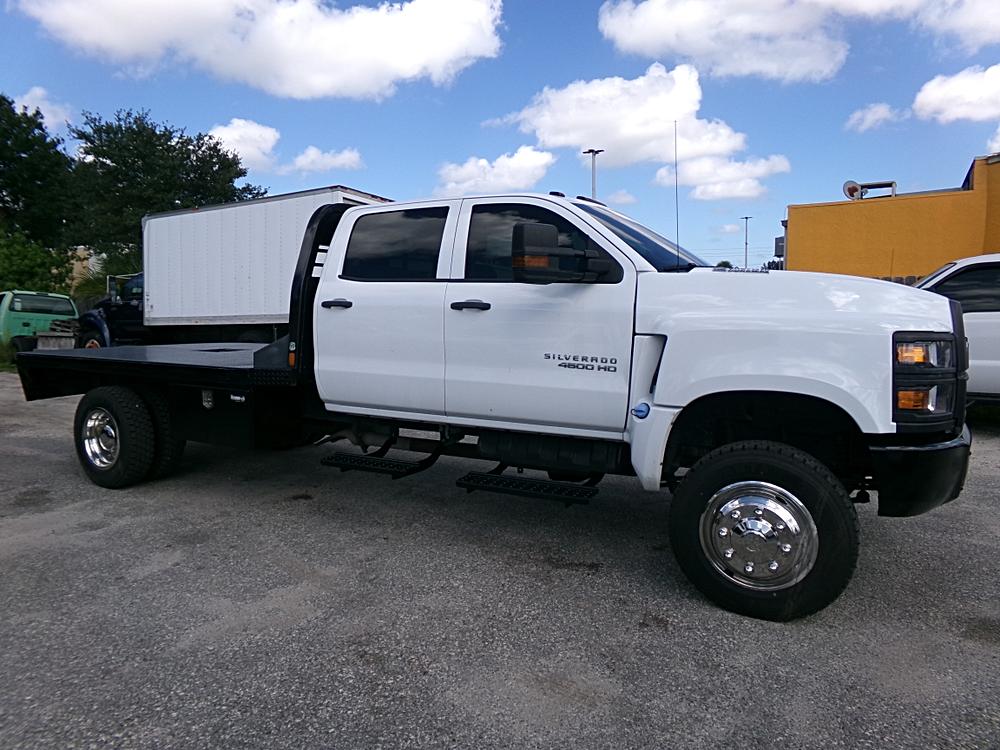 Five O Motors Inc 2019 Chevrolet 4500 HD Crew Cab 4x4 11" Flatbed LT ...