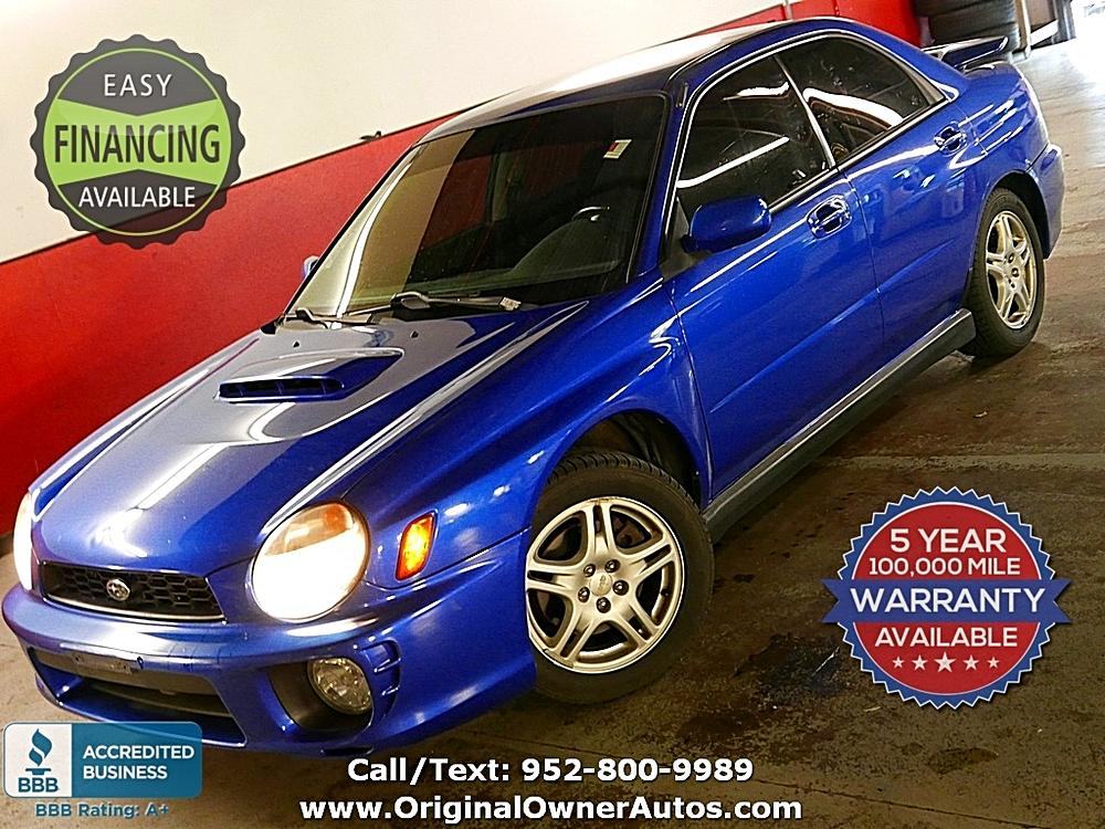 original owner autos 2003 Subaru Impreza Sedan 4dr Sdn WRX Manual ...