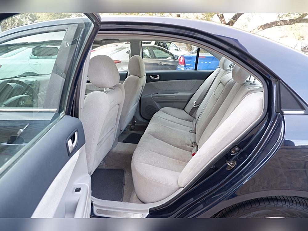 sonata 2006 interior