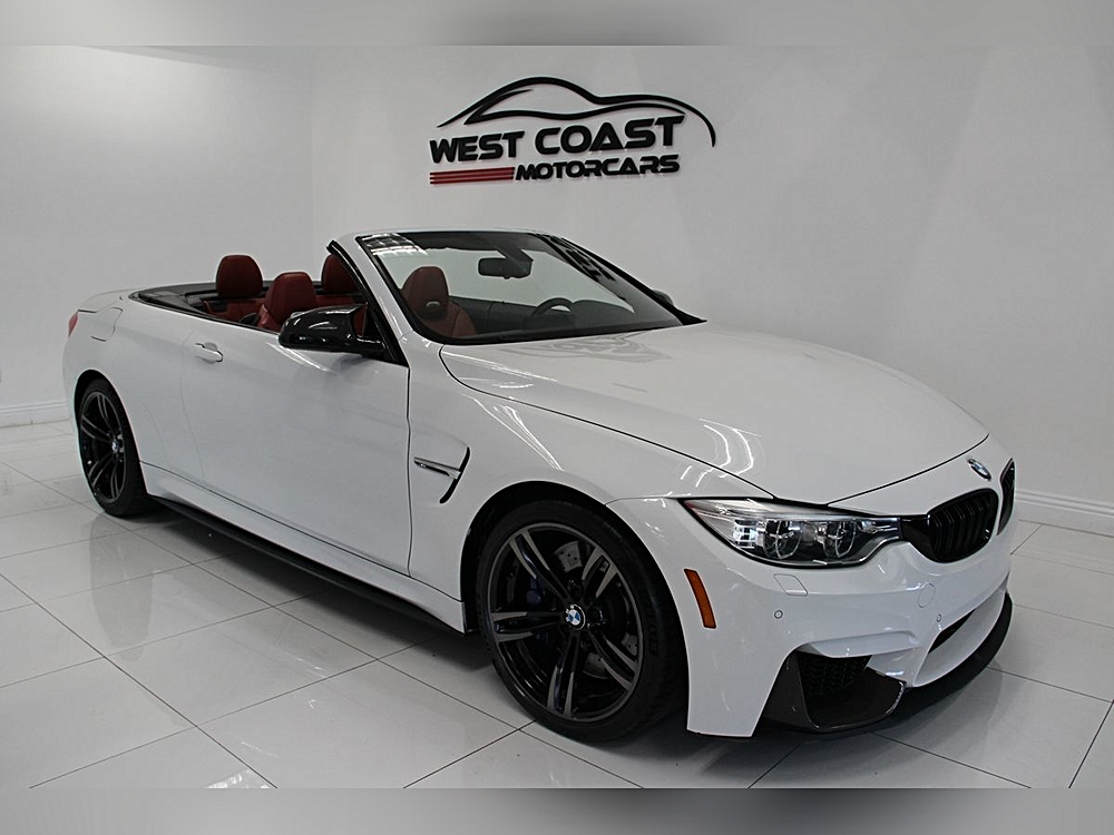 West Coast Motorcars 2016 BMW M4 Carbon fiber pkg Red Interior ...