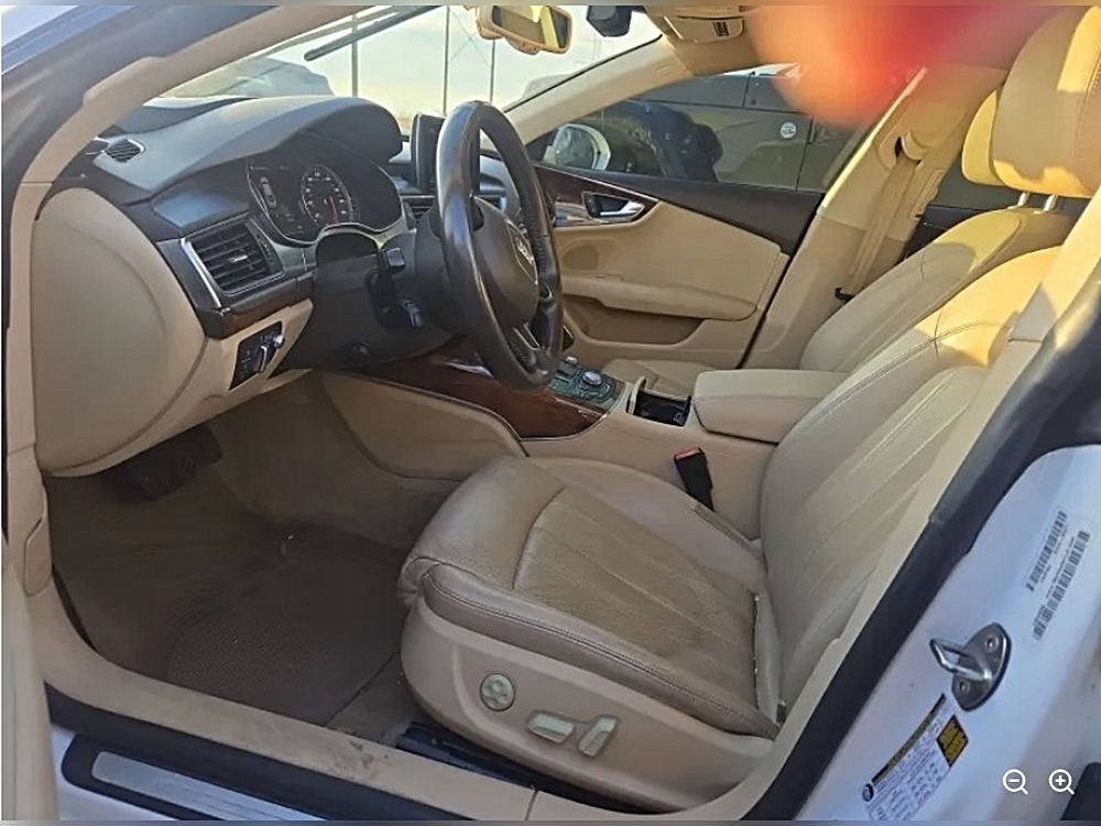audi a7 interior 2012