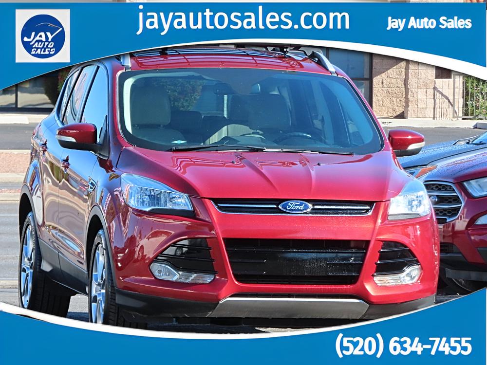 Jay Auto Sales 2015 FORD ESCAPE TITANIUM 4 DOOR 2.0L *CLEAN 1-OWNER AZ ...