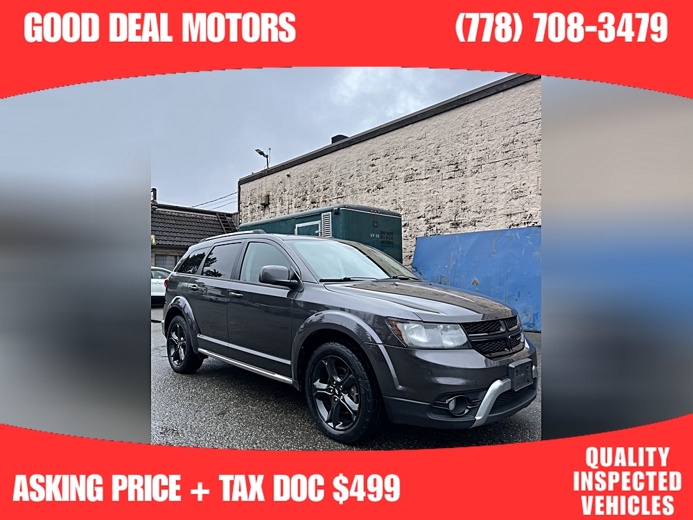 Good Deal Motors 2018 Dodge Journey Crossroad AWD 7 SEATER FULLY LOADED ...