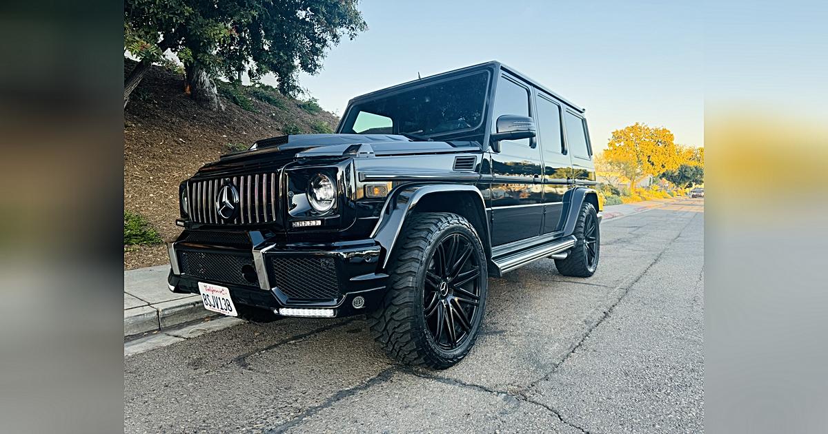 UPGRADED 2013 MERCEDES G550 W G63 NEW FRONT CLIP