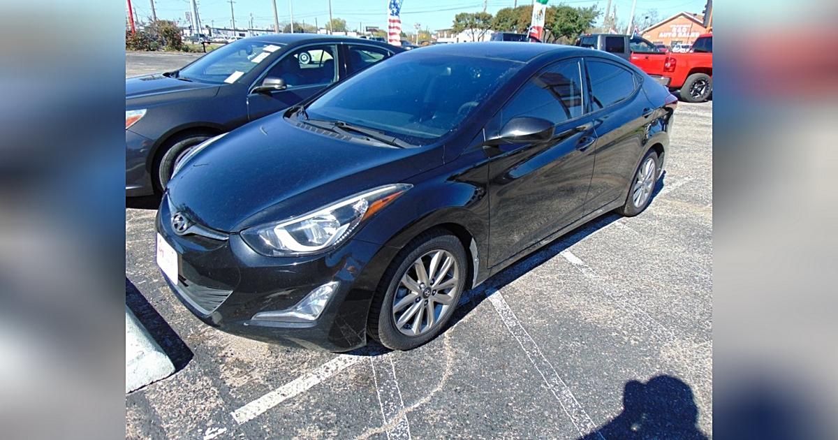 Second Hand Motors 2015 HYUNDAI ELANTRA SE | Auto dealership in Texas ...