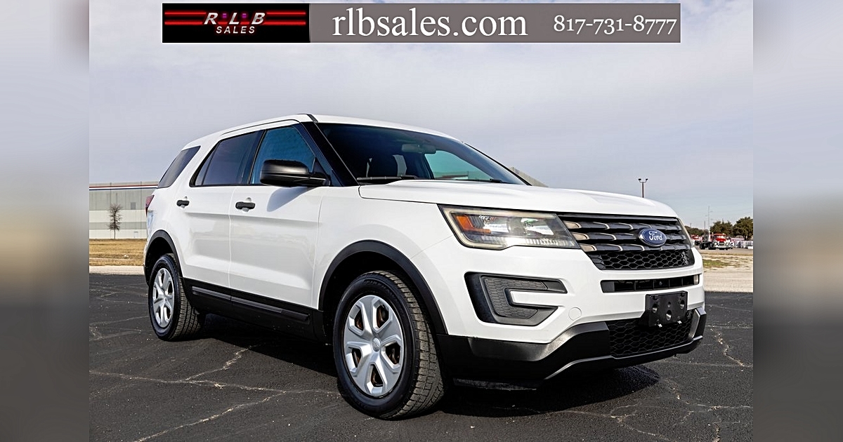 2017 Ford Explorer Police Intercepter