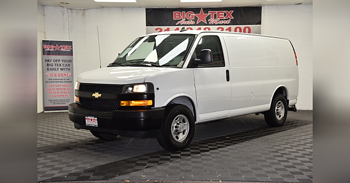 Big Tex Cars and Trucks 2019 Chevrolet Express 3500 RWD 3500 135 ...