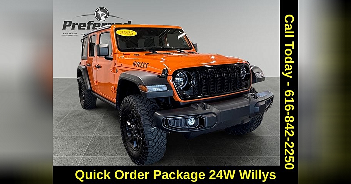 2025 Jeep Wrangler Willys