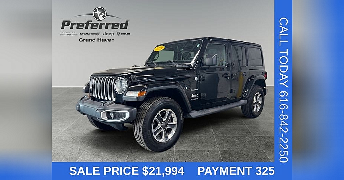2019 Jeep Wrangler Unlimited Sahara