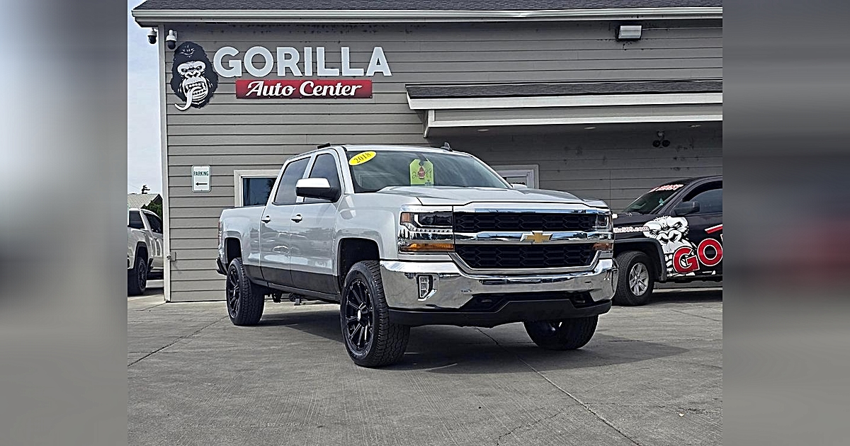 2018 Chevrolet Silverado 1500 4WD Crew Cab 153.0" LT w/1LT