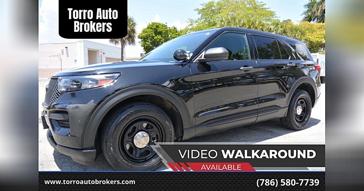 2020 Ford Explorer Police Interceptor Utility FPIU PPV AWD