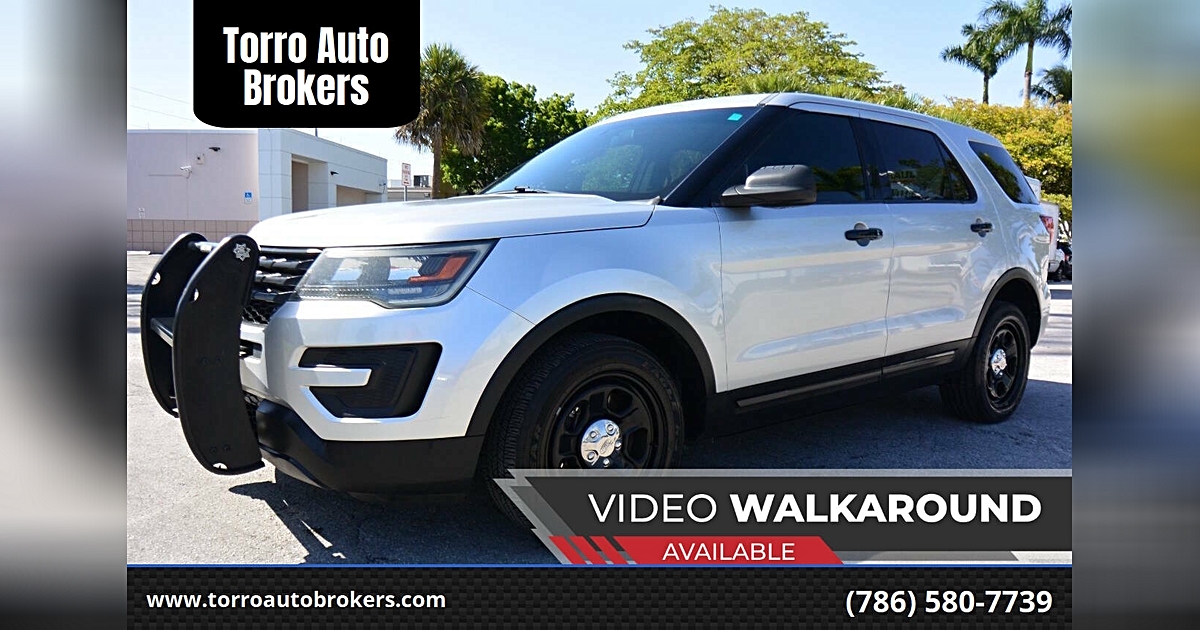 2016 Ford Explorer Police Interceptor Utility FPIU PPV INTERCEPTOR , WE ...