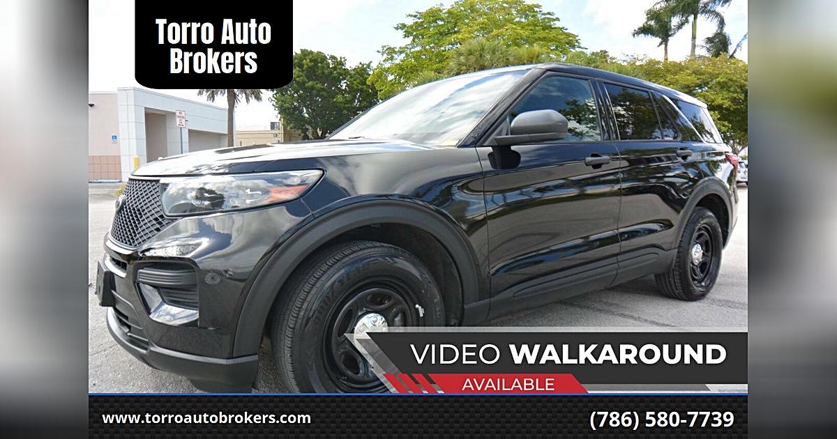 2021 Ford Explorer Police Interceptor Utility FPIU PPV ACTUAL PRICE SHOWN
