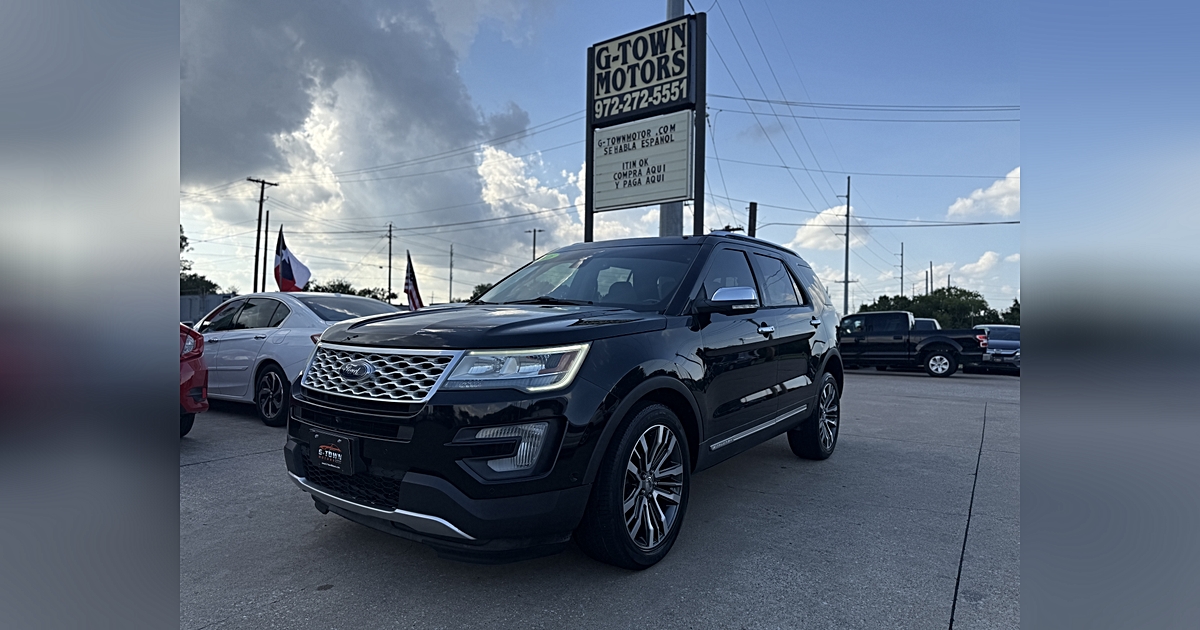 2016 Ford Explorer 4WD 4dr Platinum