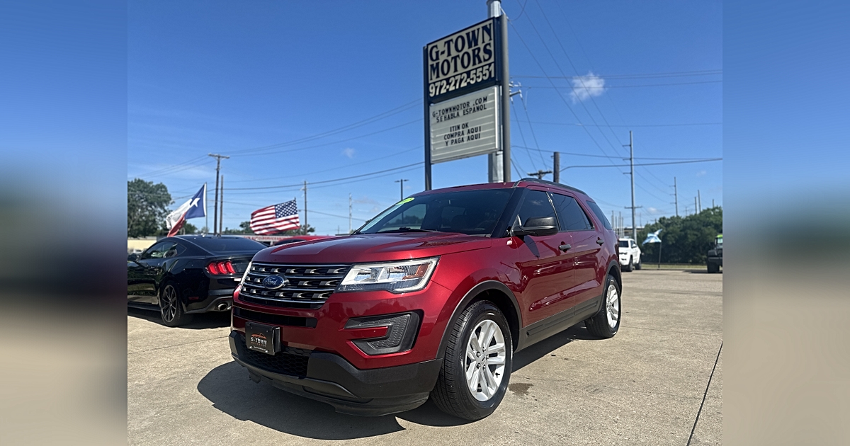G-Town Motors 2017 Ford Explorer Base FWD | Auto dealership in Texas ...