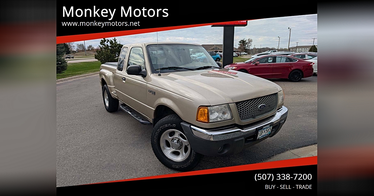 2001 Ford Ranger XLT 4dr SuperCab 4WD Flareside SB