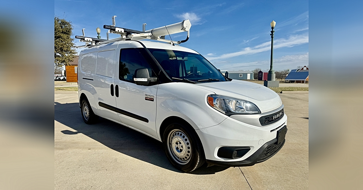 2022 Ram Promaster City Cargo Van - Loaded OUT - 63K Miles!