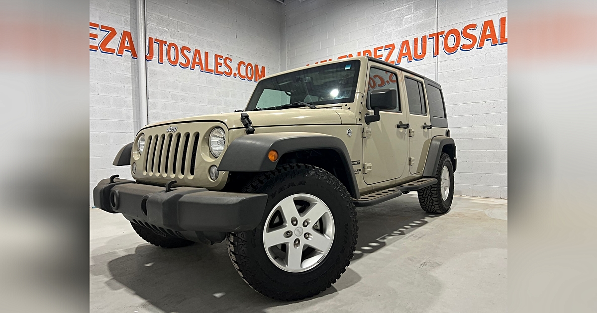 2017 Jeep Wrangler Unlimited Sport 4x4