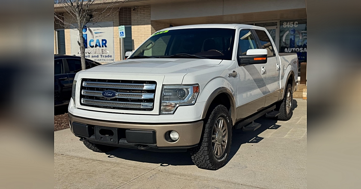 2013 Ford F-150 4WD SuperCrew 145 V8 FFV KING RANCH