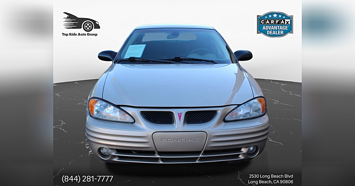 TOP RIDE AUTO GROUP INC 2002 Pontiac Grand Am 4dr Sdn SE1 | Auto ...