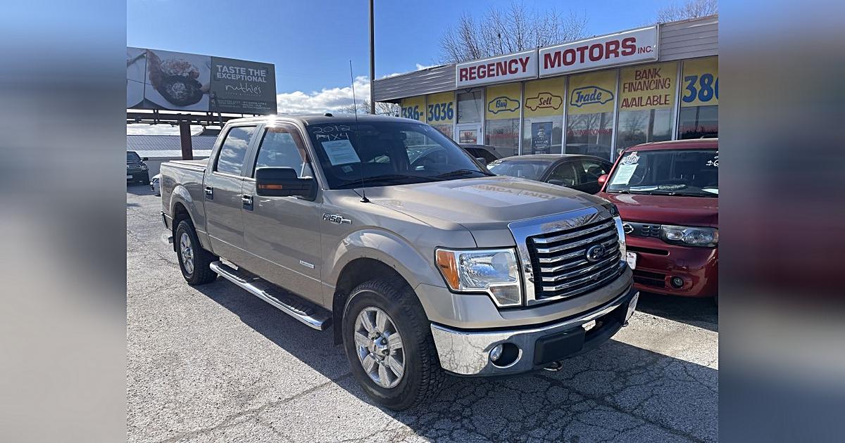 Regency Motors Inc 2012 FORD F150 SUPERCREW | Auto dealership in Iowa ...