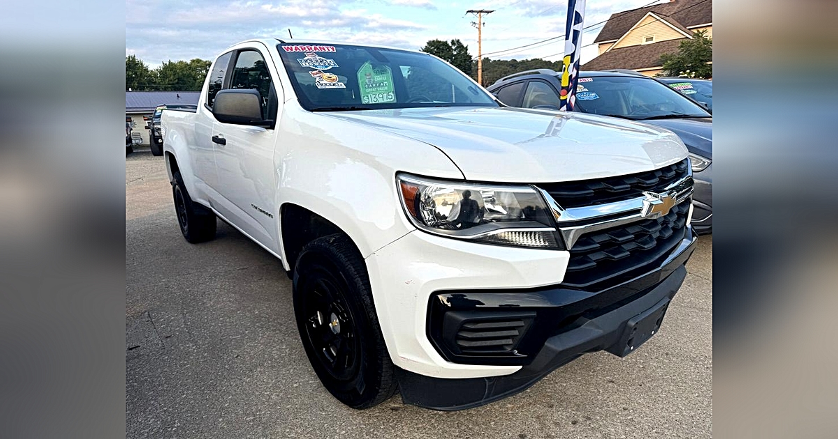 2021 CHEVROLET COLORADO DOUBLE CAB WT