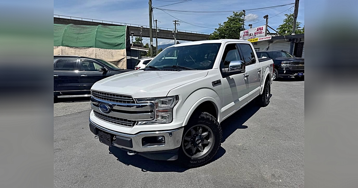 2020 FORD F150 LARIAT 4WD ECOBOOST V6 NO ACCIDENTS