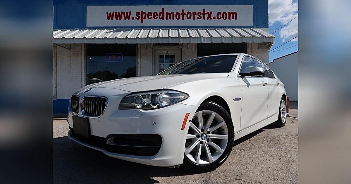 2014 BMW 535i PREMIUM & LUXURY PKG... CARFAX CERTIFIED ONLY 90K... WELL ...