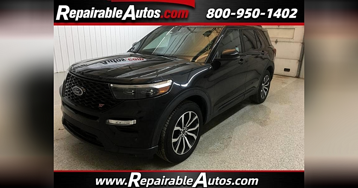 2020 Ford Explorer ST AWD Repairable Theft Damage