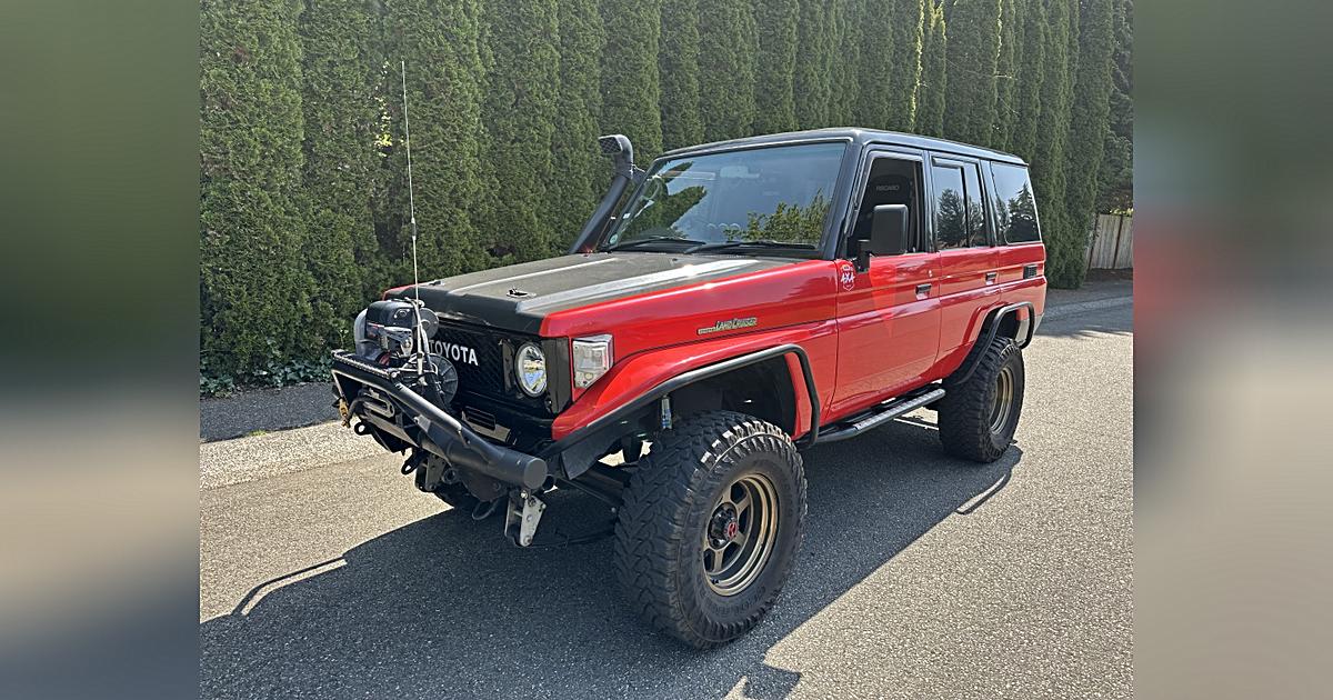 1996 Toyota Land Cruiser hzj77 turbo diesel