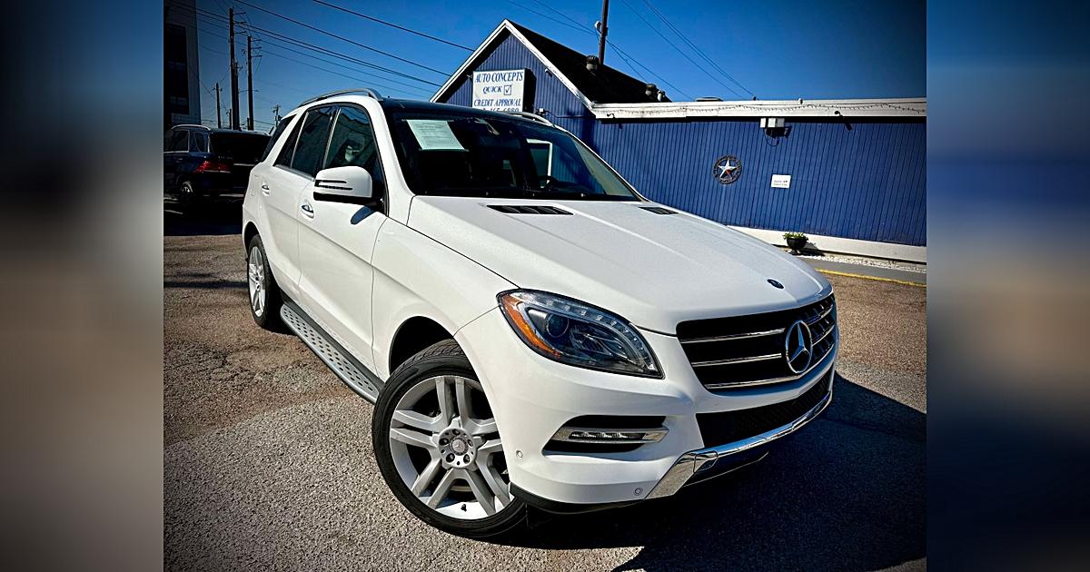 2015 MERCEDES ML 350