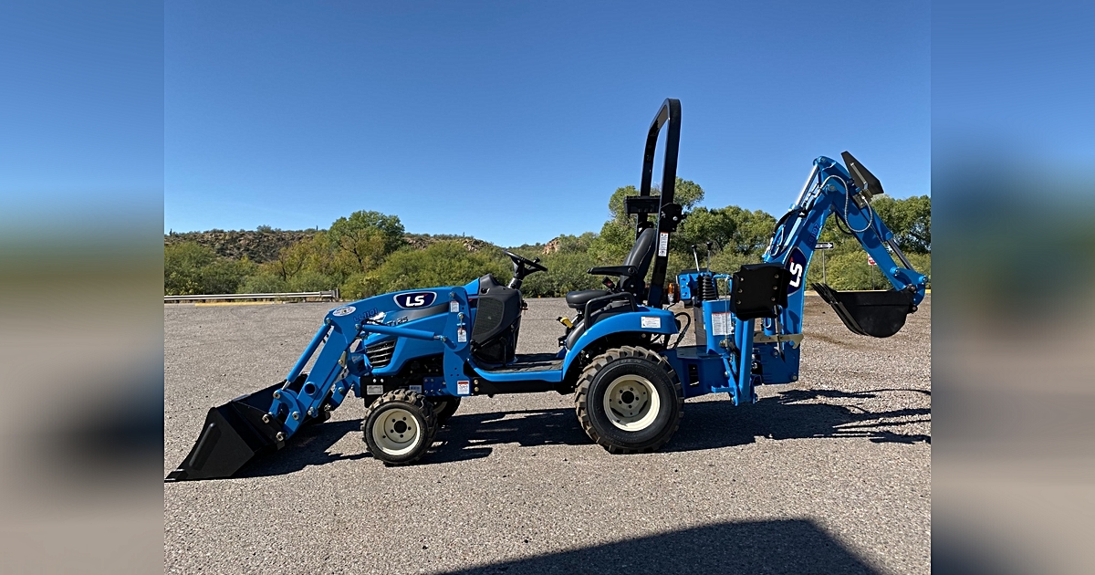 SUMMER SALE! 2025 LS MT122H LOADER & BACKHOE 0% FINANCING AVAILABLE OAC