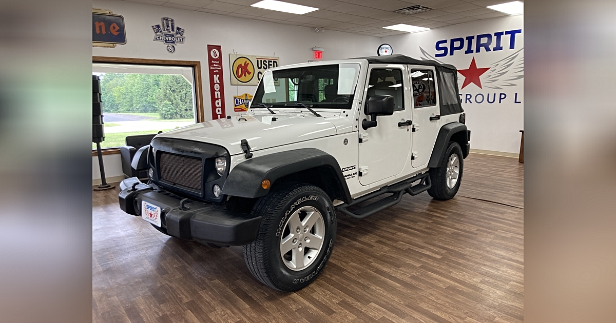 2016 JEEP WRANGLER UNLIMI SPORT