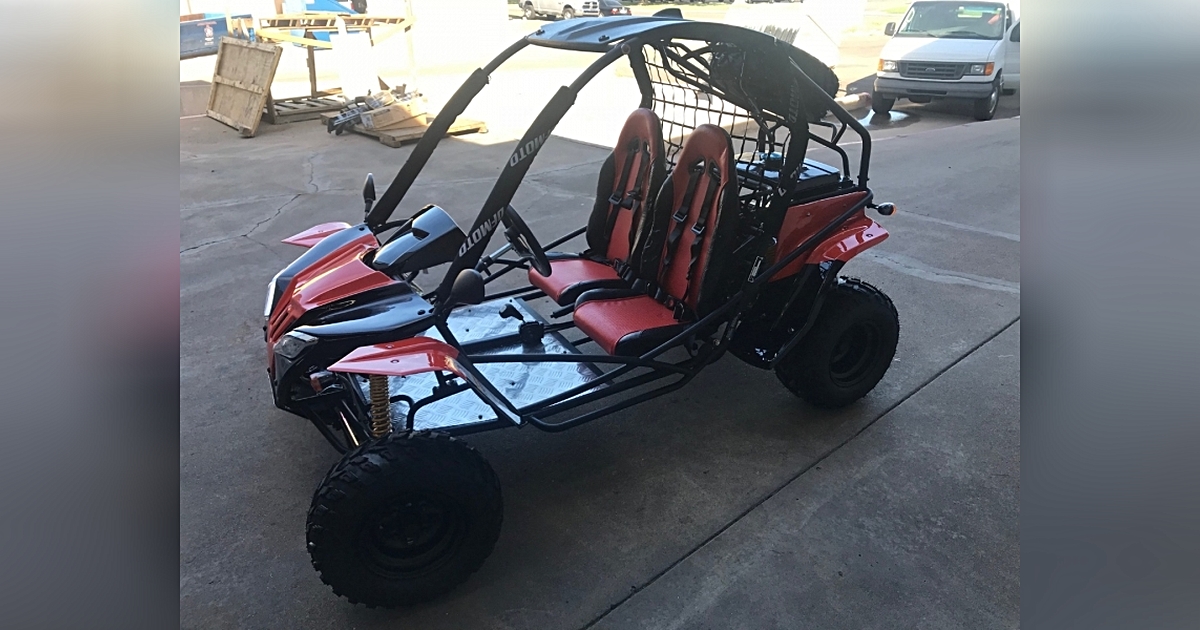 Four Seasons Power Sports 2024 Go Kart DFmoto Jaguar 2 Seat 200cc ...