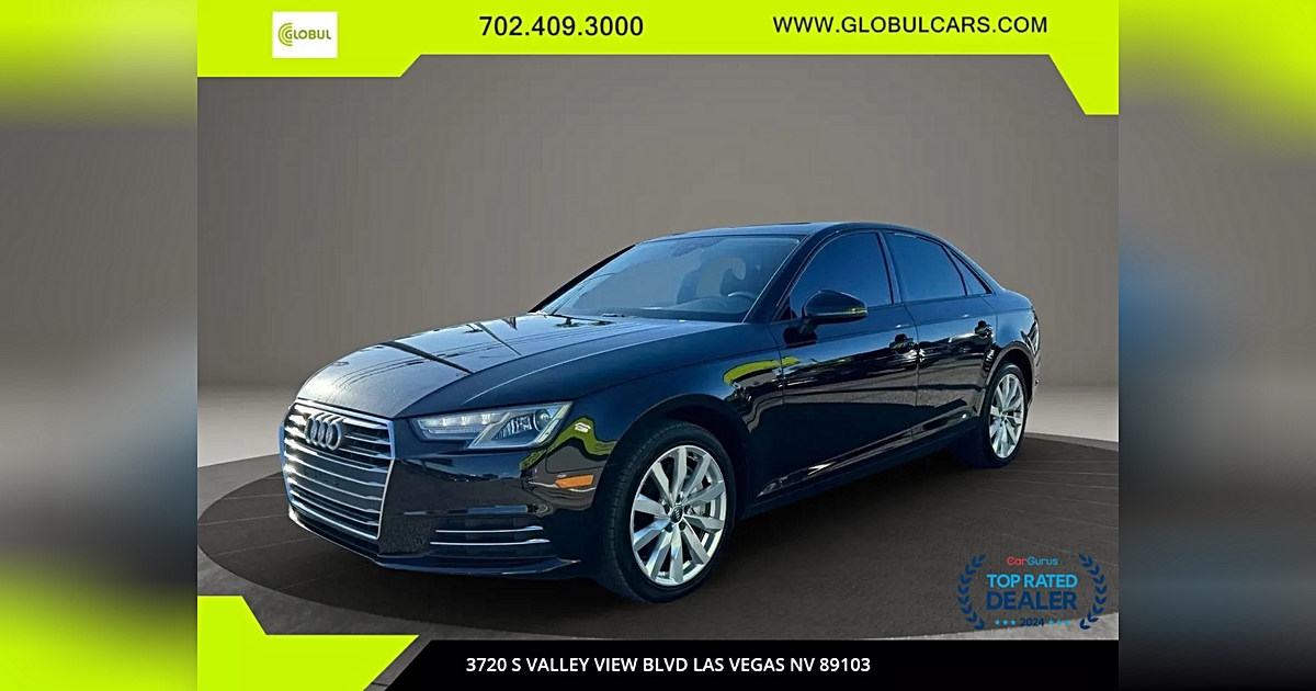 GLOBUL CARS 2017 Audi A4 Premium Sedan 4D | Auto dealership in Nevada ...