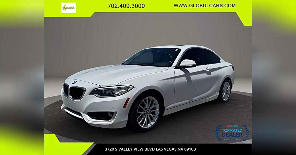 GLOBUL CARS 2014 BMW 2 Series 228i Coupe 2D | Auto dealership in Nevada ...