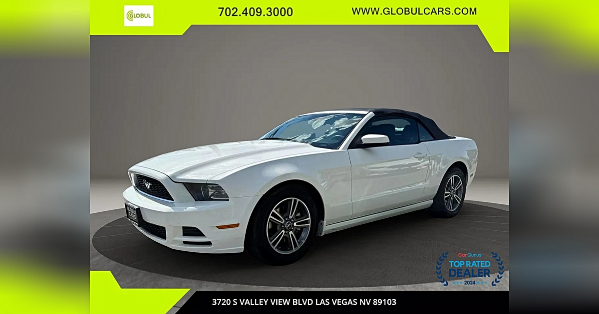 GLOBUL CARS 2013 Ford Mustang V6 Premium Convertible 2D | Auto ...