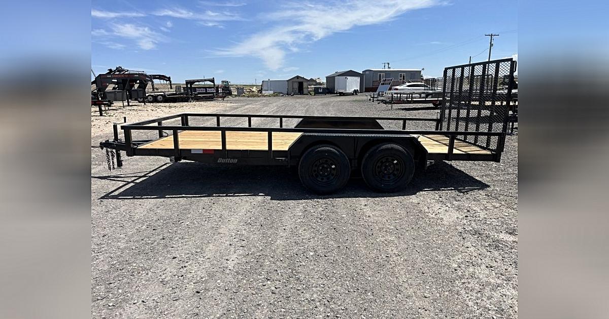 2025 Dutton Trailers 2025 Dutton Trailers 81x16 Utility Trailer