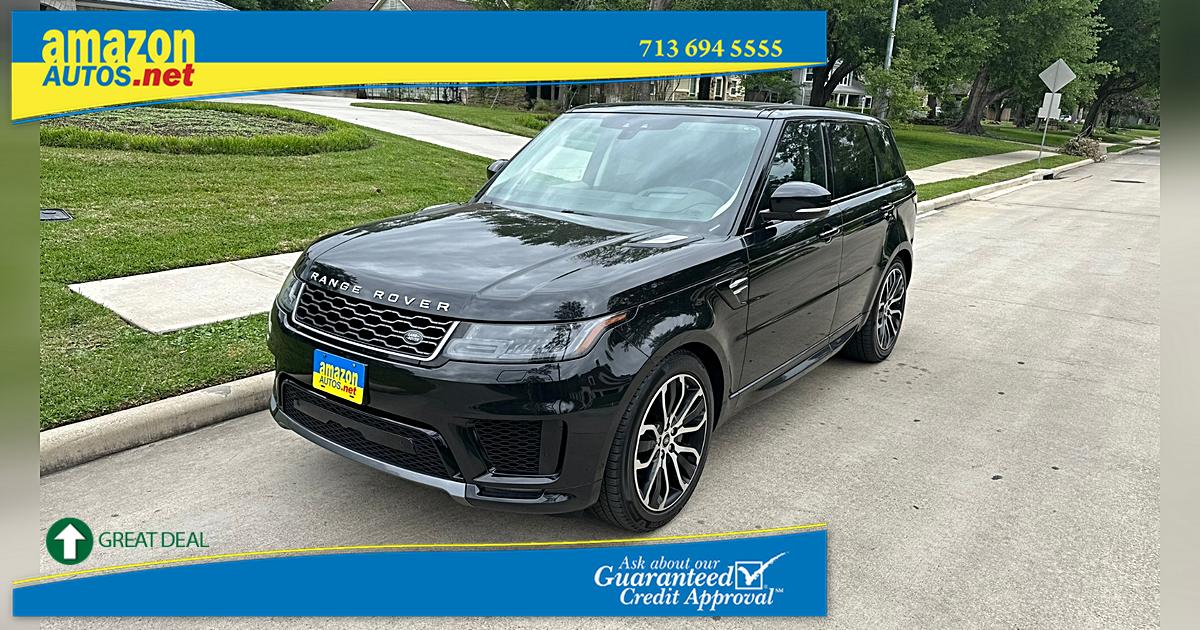 Amazon Autos 2020 Land Rover Range Rover Sport Turbo i6 MHEV HSE | Auto ...