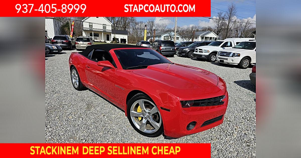 Stapco auto sales llc 2011 CHEVROLET CAMARO | Auto dealership in Ohio ...