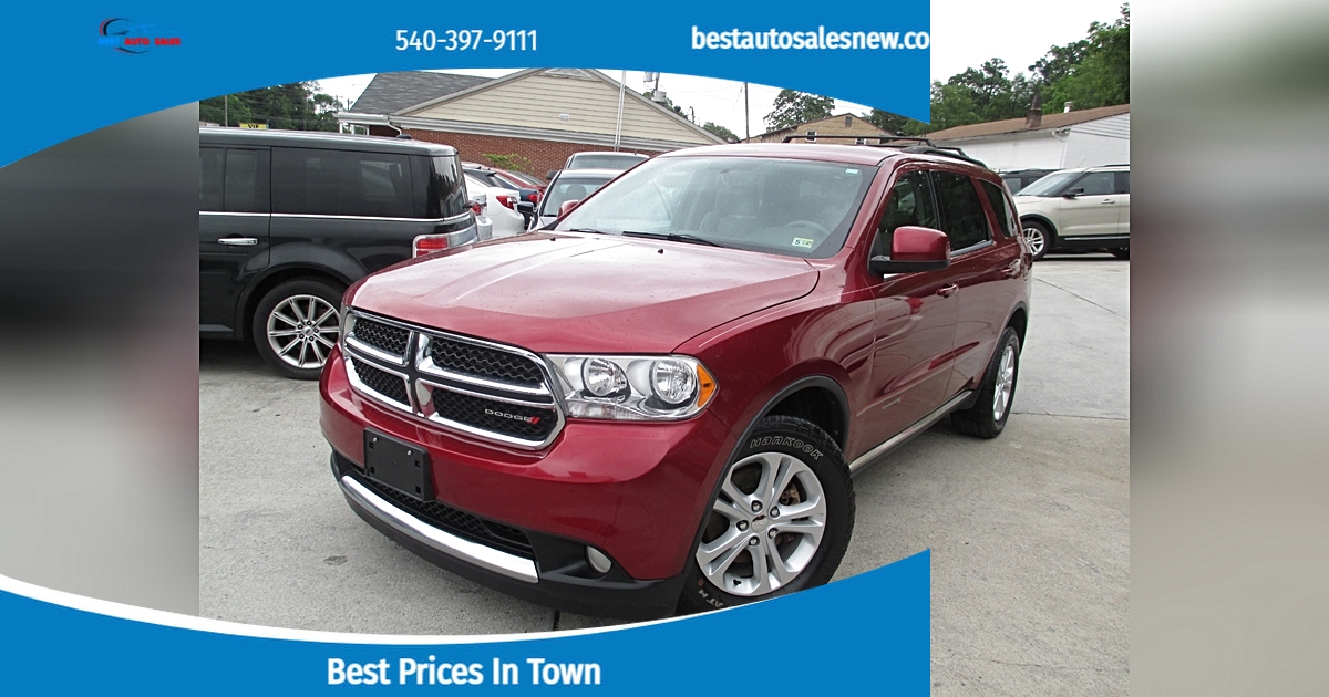 2013 Dodge Durango AWD 4dr SXT