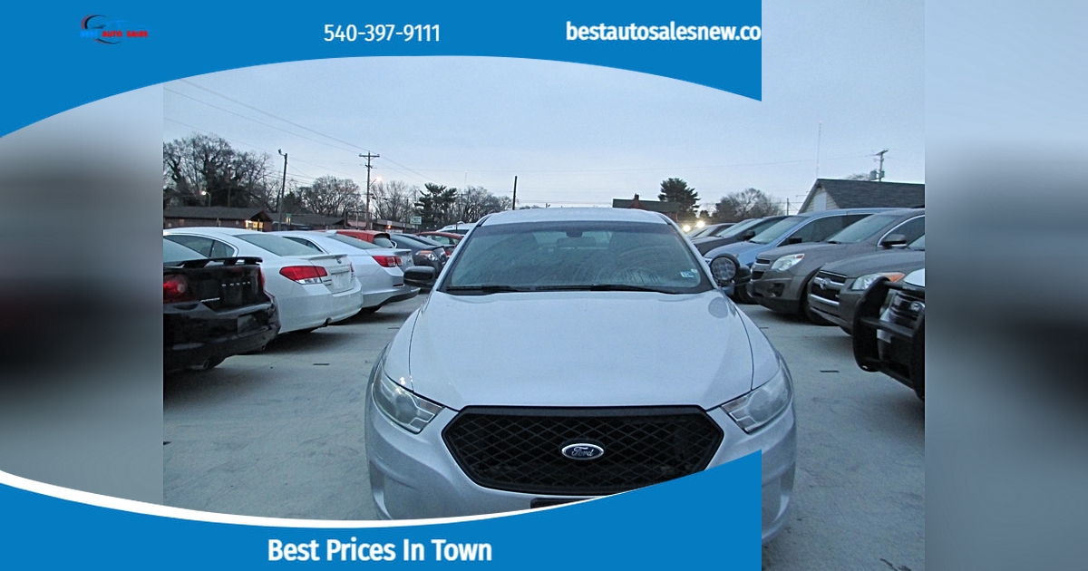 2013 Ford Sedan Police Interceptor 4dr Sdn AWD